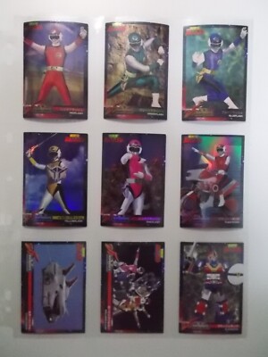 Super Sentai 25th anniversary card Wafer Morinaga Flashman Bioman Power ...