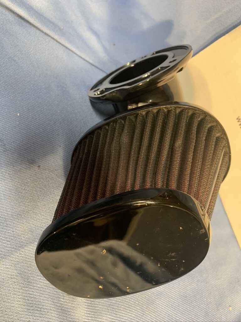 Genuine 29400263 Harley-Davidson Heavy Breather Air Cleaner Black for ...