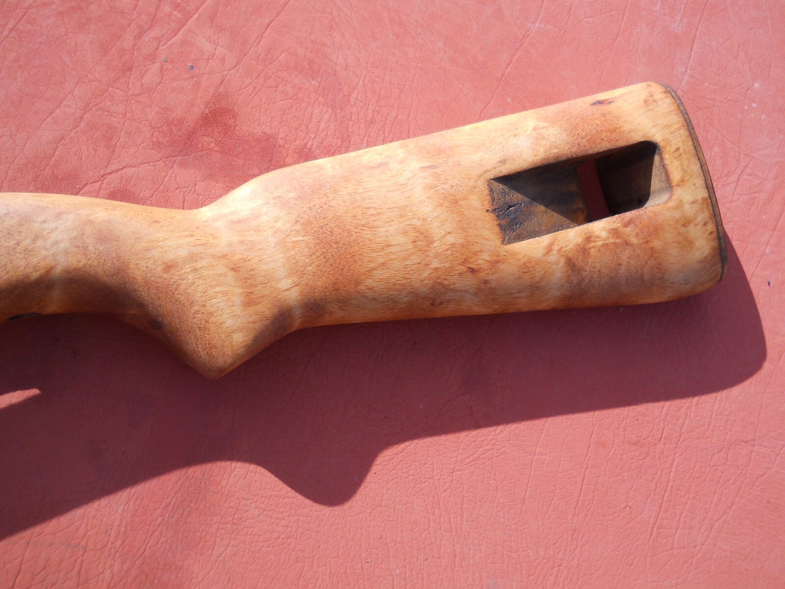 WWII M1 M-1 Carbine STANDARD PRODUCTS Type III 0val low Wood Stock ...