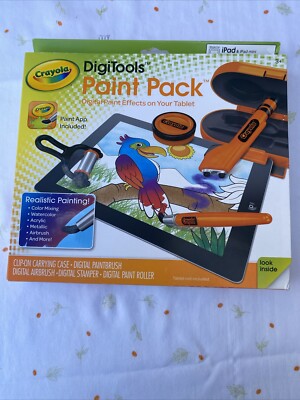 New Crayola DigiTools Paint Pack for iPad, iPad Mini & Android Touch ...