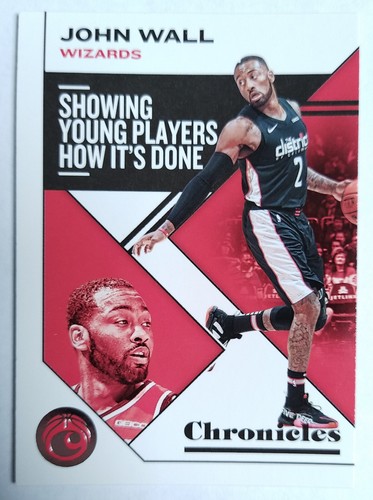 JOHN WALL 38 PANINI CHRONICLES 2019-20 | eBay