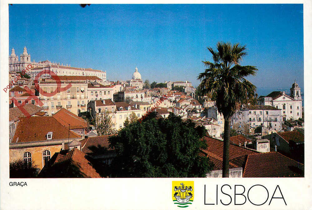 Picture Postcard::Lisbon, Lisboa, Graca | eBay UK