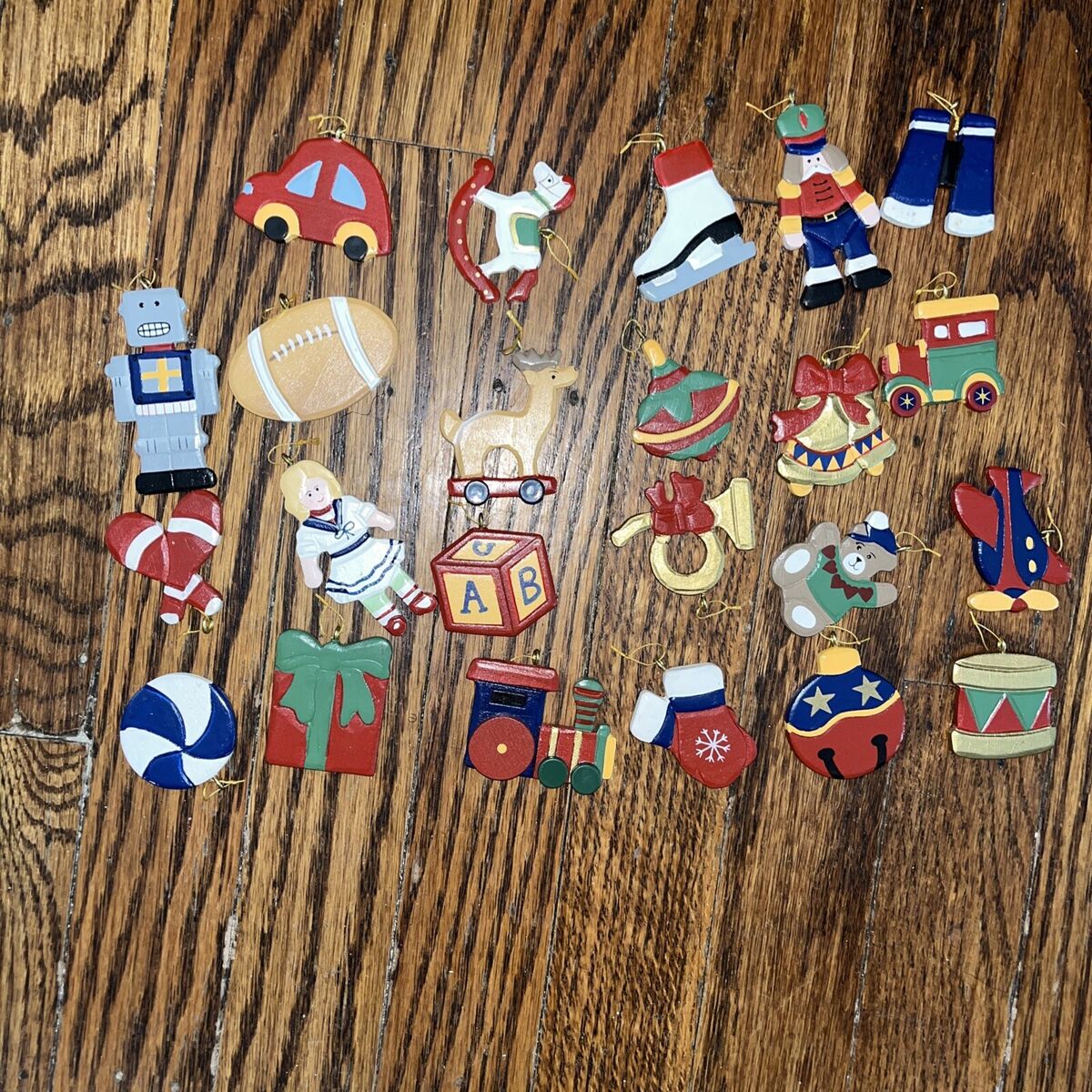 Advent Calendar Santa's Workshop Christmas Wood Compartment Advent Calendar Santa's Workshop Christmas Wood Compartment