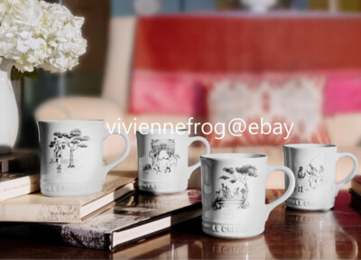 LE CREUSET SHEILA BRIDGES HARLEM TOILE DE JOUY COLLECTION SEATTLE MUG ...