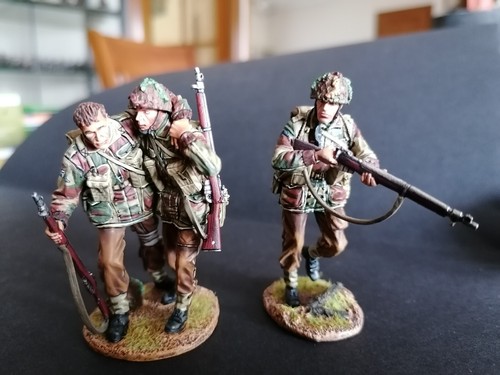 FIRST LEGION - World War II - British paratroopers -Lot de 4 figurines ...