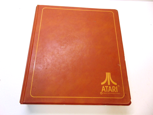 VINTAGE ATARI GAME CASE, 8 GAME HOLDER, IN GOOD CONDITION, WITH 8 GAMES ...