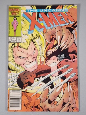 Uncanny X-Men #213 Newsstand VF/NM or better Marvel 1987 | eBay