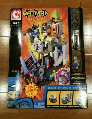 C3 Batman Batcave Building Blocks Set with Minimates Joker Compatible ...