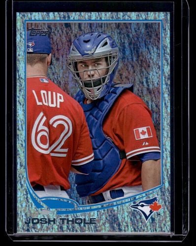 2013 Topps Update #US272 Josh Thole /25 Sapphire Blue Jays | eBay