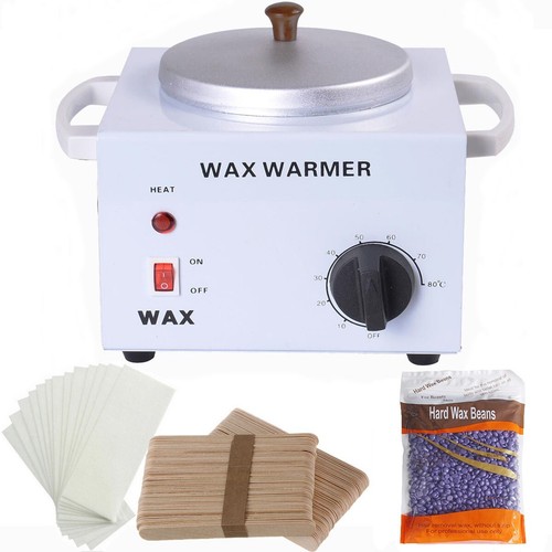 Pro Wax warmer Machine Pot Hot Single Heater Depilatory Home Waxing Kit ...