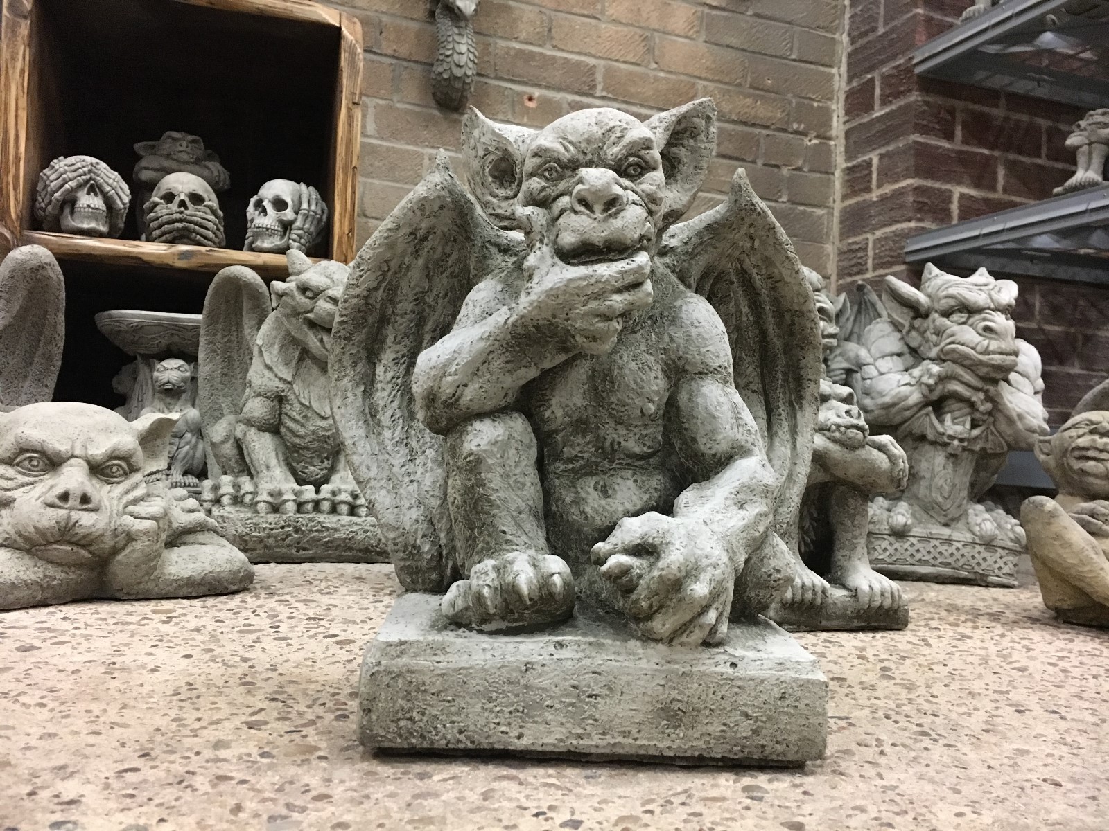 Gargoyle Stone Ornaments,Garden Ornaments,Mythical Medieval Gargoyles ...
