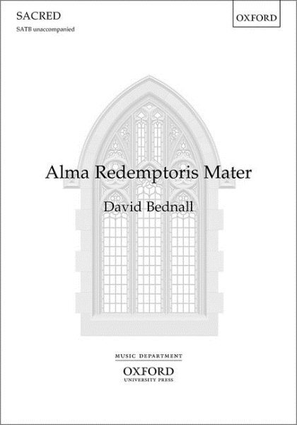 Alma Redemptoris Mater by David Bednall (2018, Sheet Music) for sale ...