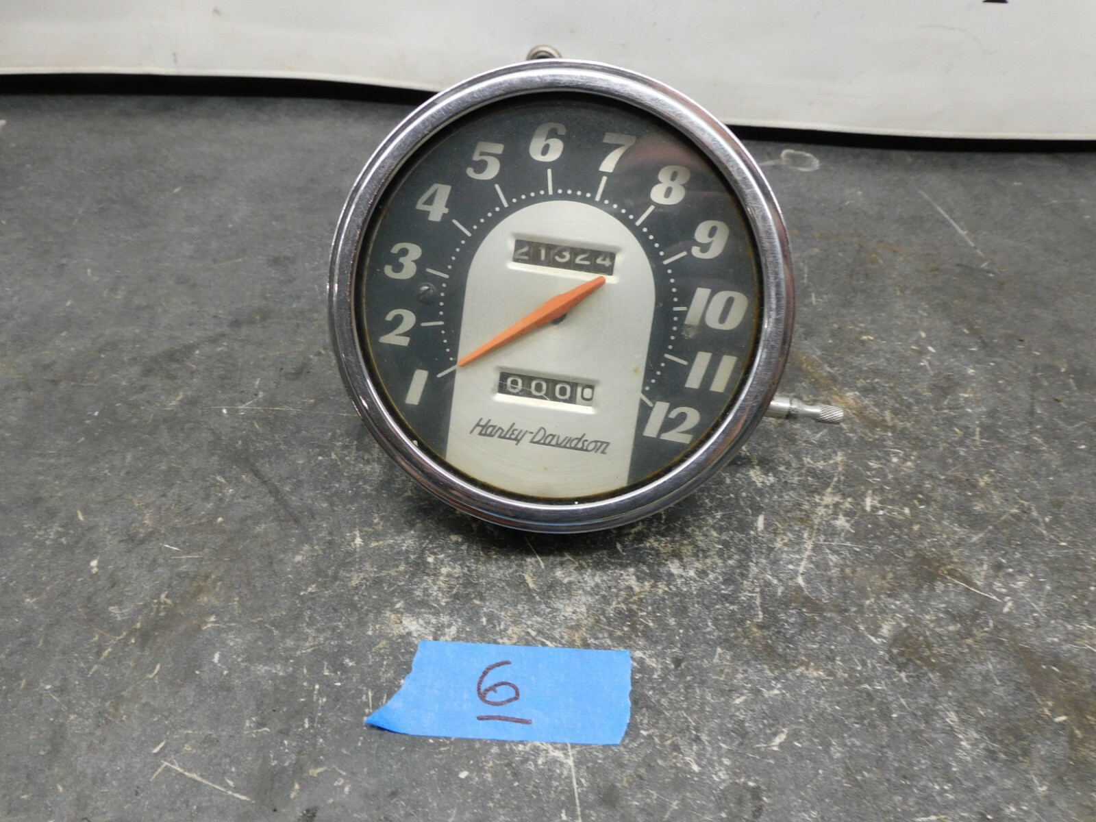Harley Davidson HD OEM Panhead Duo Glide FL FLH Speedometer #6 2463 | eBay