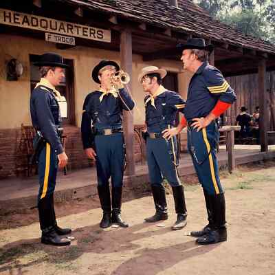 Ken Berry, Larry Storch, & James Hampton F Troop 11X14 Glossy Photo | eBay