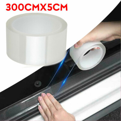 5CM*3m Clear Car Stickers Door Sill Scuff AntiScratch Tape Protection ...