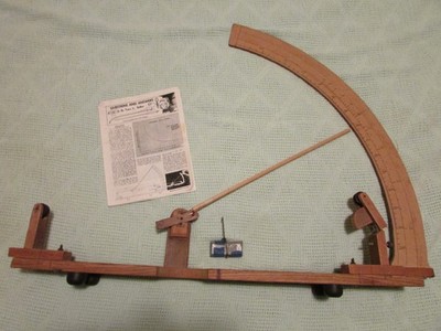 Vintage RARE 1930's Archery Arrow Spine Tester, Wood, Prototype Kit ...