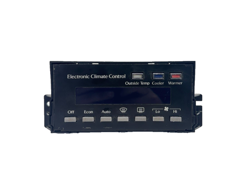 1985-93 Cadillac DeVille Electronic Heater AC Climate Control 16139256 ...