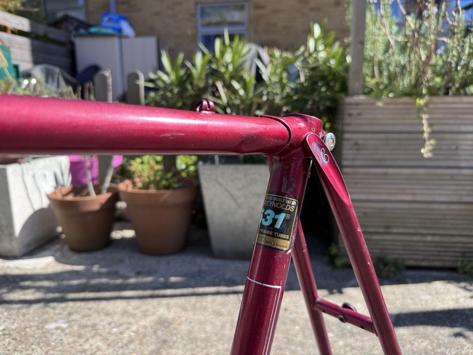 Raleigh Vintage Road Bike Frame Reynolds 531 | eBay UK