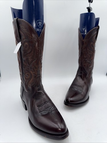 Dan Post Men's Milwaukee Leather Western Boots Brown Size 9.5 D | eBay