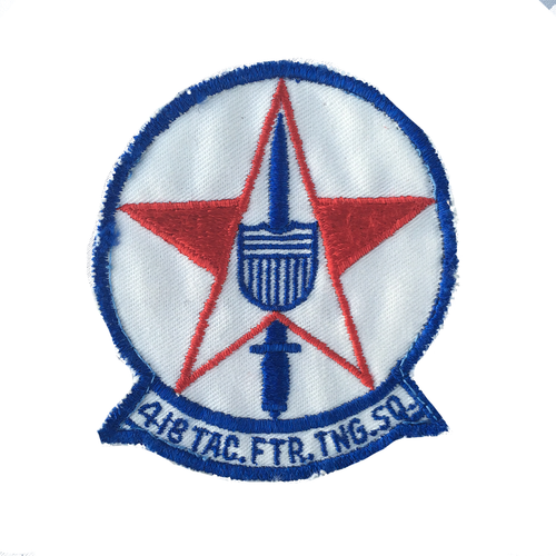 Rare Vintage 418th Tactical Fighter Training Squadron Patch – Vietnam ...