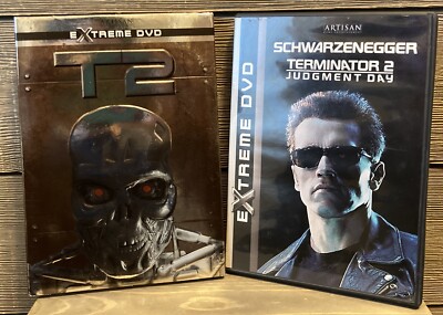 Terminator 2 Judgment Day T2 - Extreme DVD METAL - Arnold ...