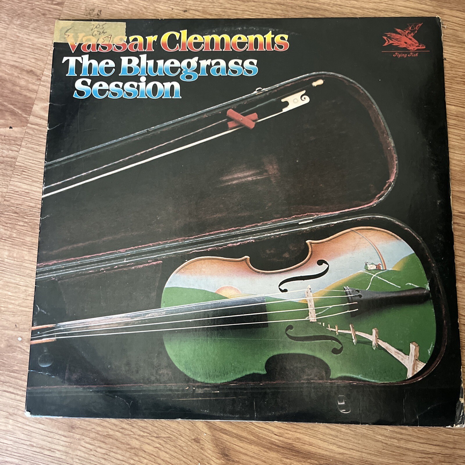 VASSAR CLEMENTS "THE BLUEGRASS SESSION" FLYING FISH-038 1977 PRESSING ...
