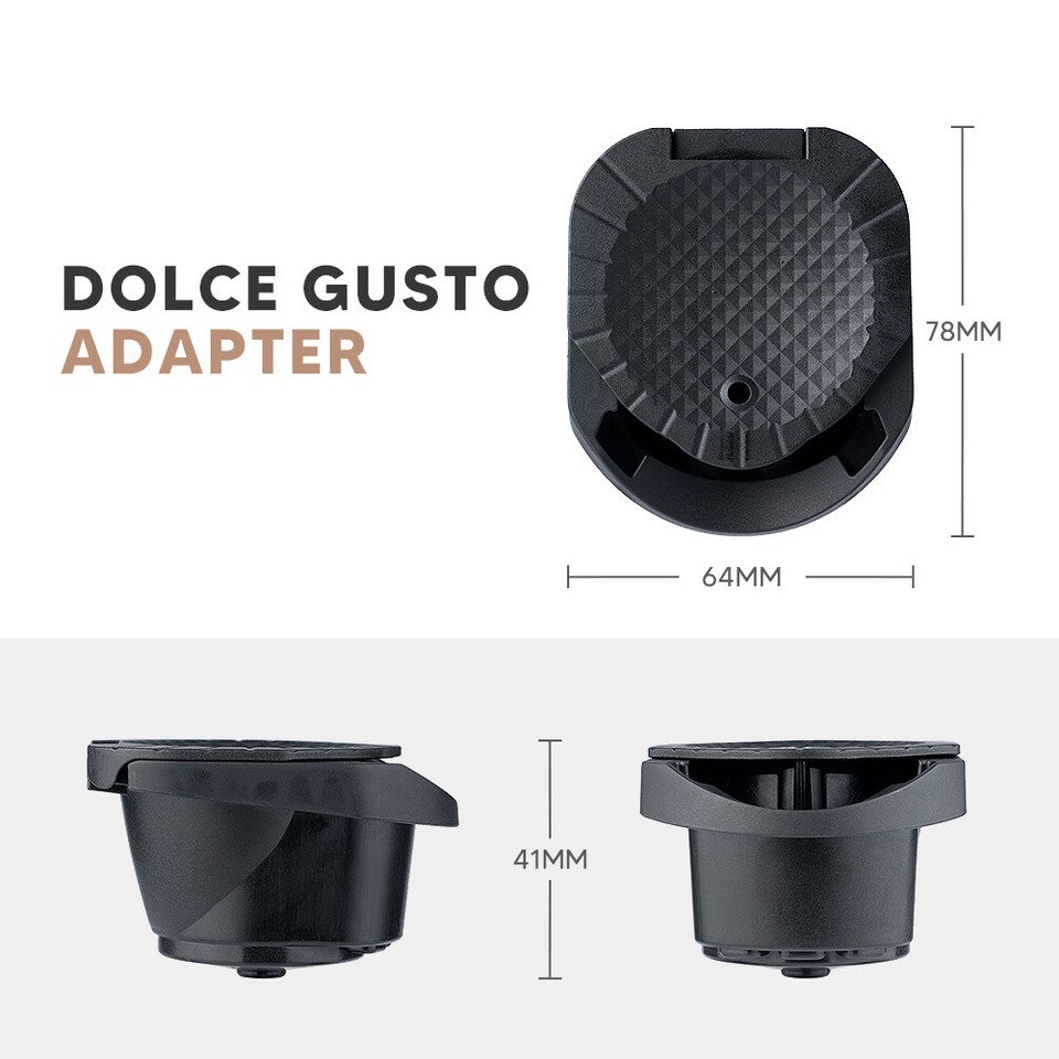 Capsule Adapter for Dolce Gusto Nespresso Capsule Pods Converter Holder ...