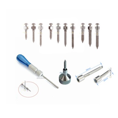 Dental Micro Screws Screwdriver Mini An Implant Handpiece Finger Key ...