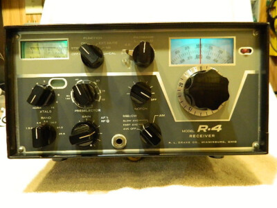 VINTAGE DRAKE R-4 RECEIVER | eBay