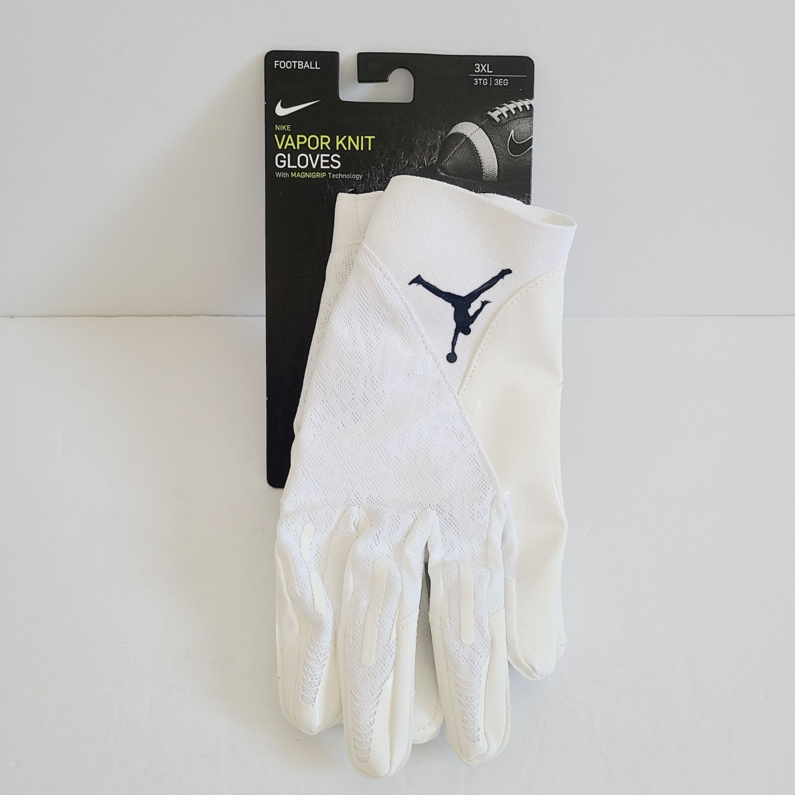 Nike Jordan Vapor Knit 4.0 Football Gloves NCAA Michigan DX5194-112 ...