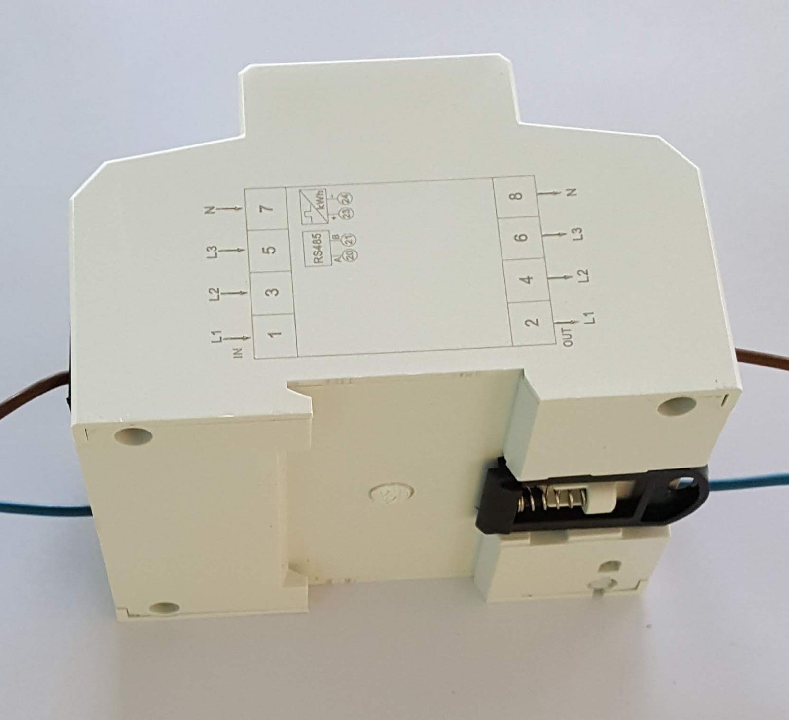 120/480V Electrical KWh Meter - Up to 80 Amps per line, internal CTs ...