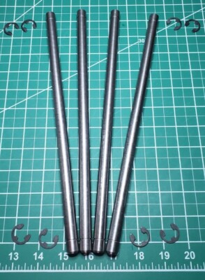 539106642 Blade Shaft Set of 4 With E-Clips Fits:Husqvarna, Bluebird ...