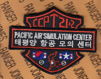 USAF Air Force Pacific Air Simulation Center CCPT 21-2 4" patch | eBay