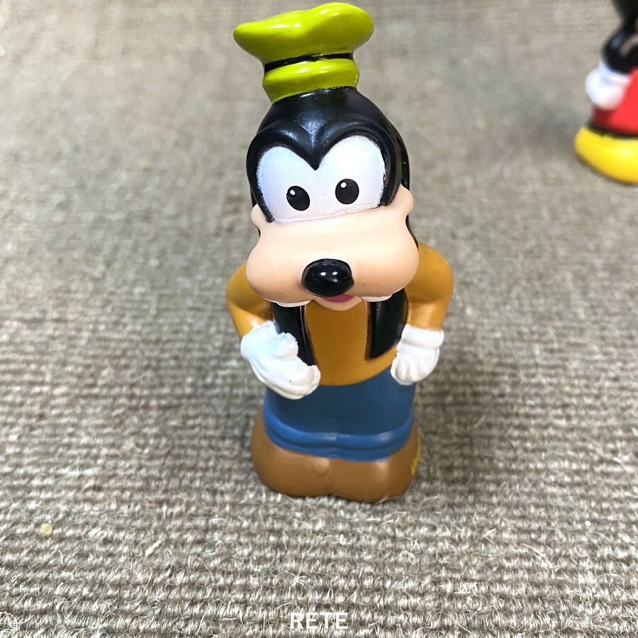 2X Fisher Price Little People Disney Mickey Mouse & Goofy Magic Kingdom ...