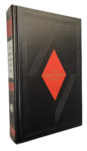 The Karl Marx Library Volume 2 On America and the Civil War 1972 First ...