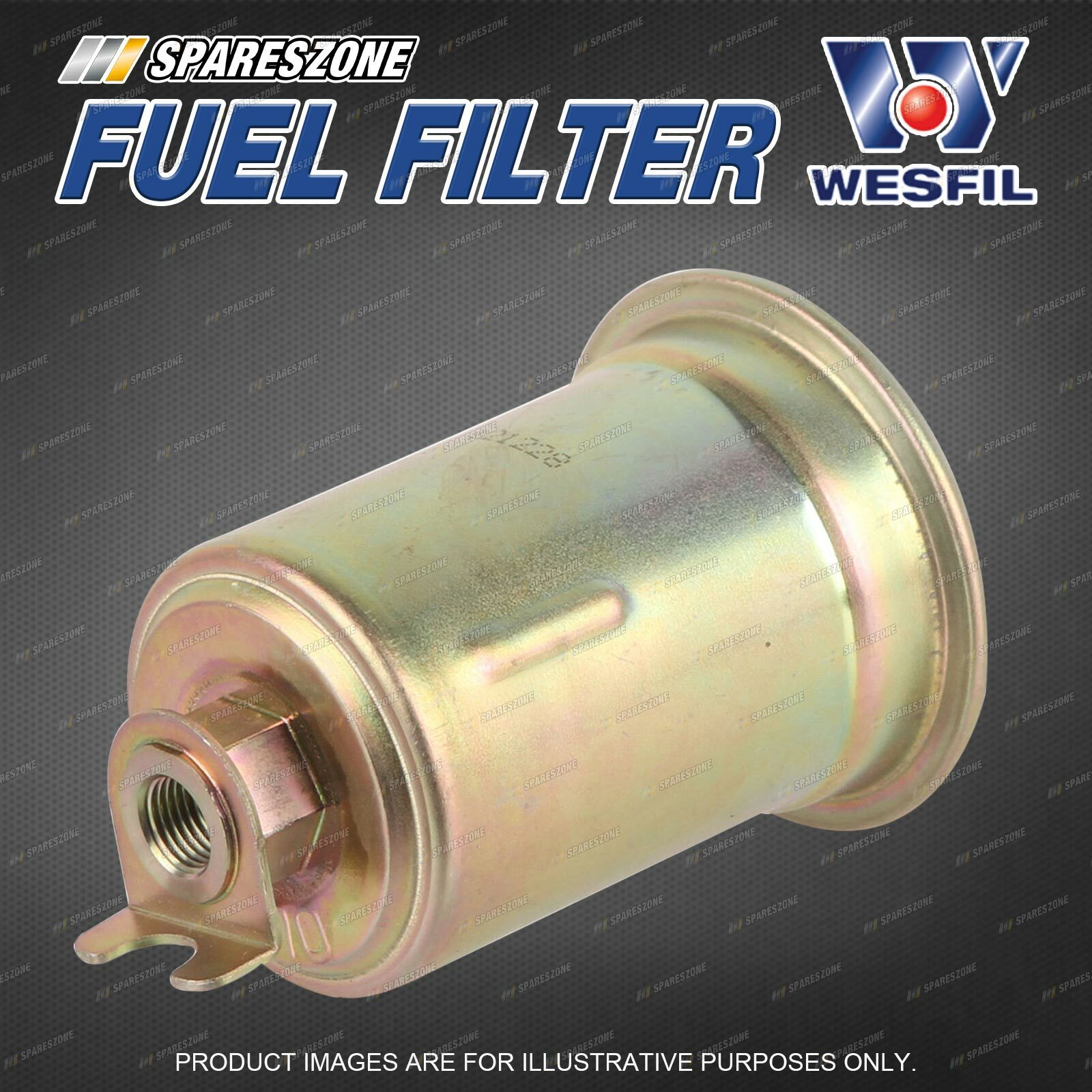 Wesfil Fuel Filter for Mitsubishi Verada KR KS 3.0L V6 Petrol Refer ...