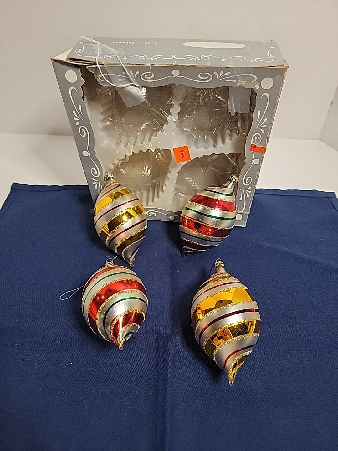 Kurt Adler Vintage Christmas Ornaments
