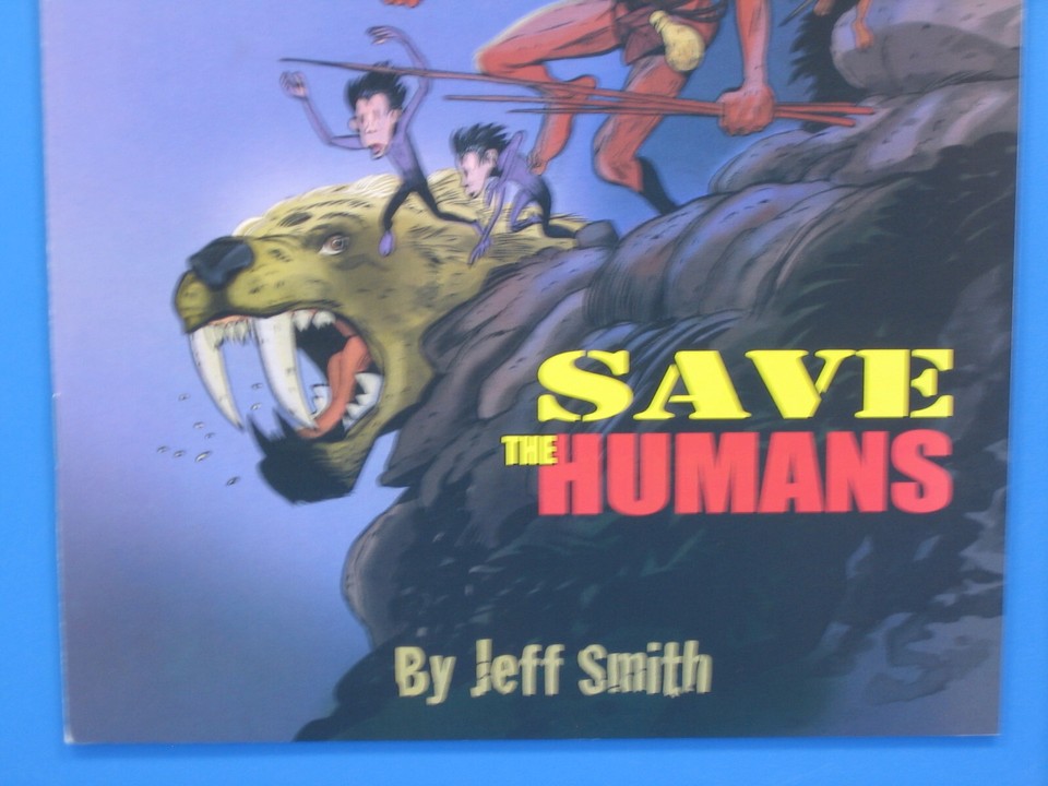 Tuki #1 Comic Book 2014 Jeff Smith Bone Save The Humans Cartoon Books | eBay