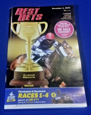 HORSE RACING MAGAZINE BEST BETS MELBOURNE CUP NOVEMBER 2ND 2021 | eBay ...