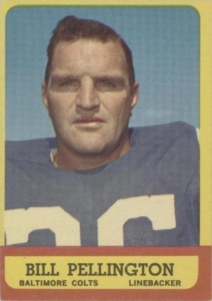 1963 Topps - #10 Bill Pellington for sale online | eBay