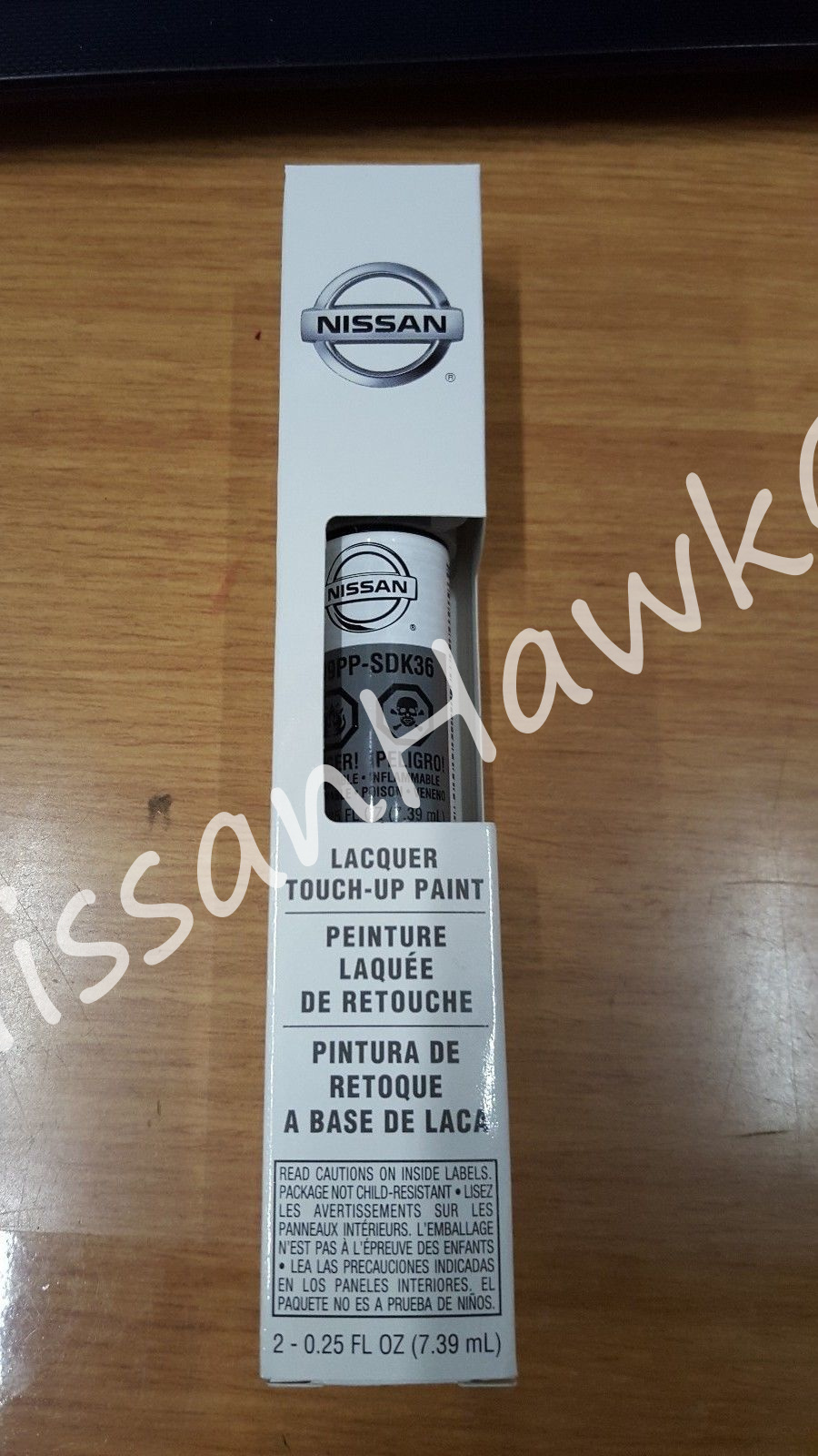 OEM Nissan Touch-Up Paint + Clear Coat "MAGNETIC GRAY" Color Code K36 ...