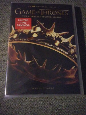 Game of Thrones: The Complete Second Season (DVD, 2017, 5-Disc Set ...