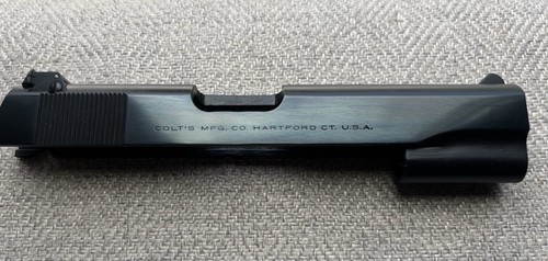 Colt 1911 Vintage 22LR Slide Mint 22 Long Rifle Conversion Early Slide ...