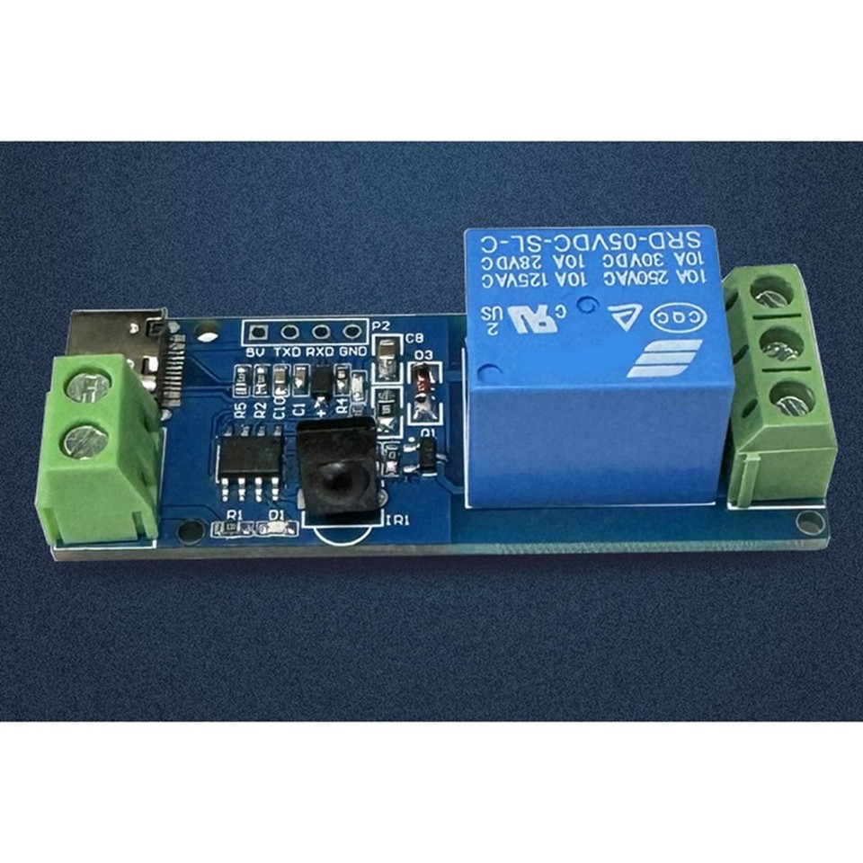 Infrared Remote Control Single Relay Module Self-Locking Tapping2498 | eBay UK