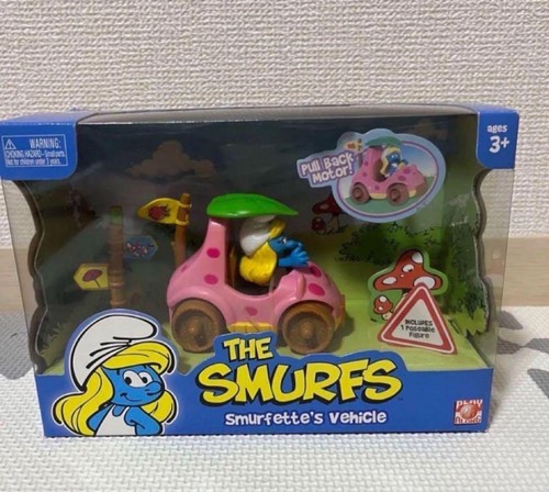 Smurfs Vehicle Smurf Pullback Car Set 2 | eBay