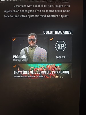 Shattered Veil Calling Card - BO6 Carry - Black Ops 6 Zombies - Easter ...