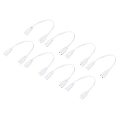 Lamp Connecting Wire for T4 T5 T8 LED Tubing, 20cm 2 Pin Double End ...