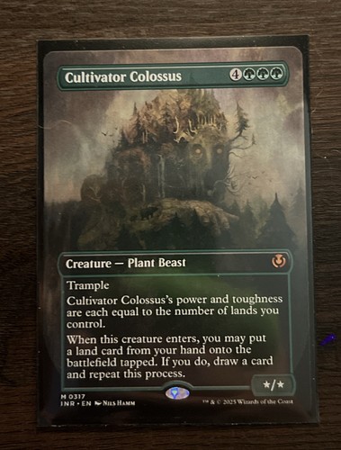 MTG Cultivator Colossus Borderless - Innistrad Remastered INR - 0317 M ...