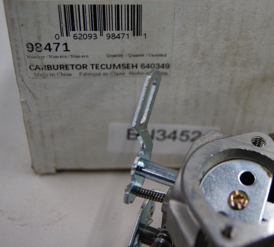 Laser 98471 OEM Carburetor Assembly - Replaces Tecumseh 640349 / 640052 ...