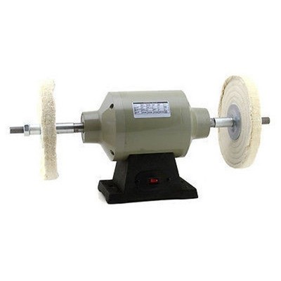 6" Electric Bench Mounted Table Long Shaft Buffer Buffing Machine ...